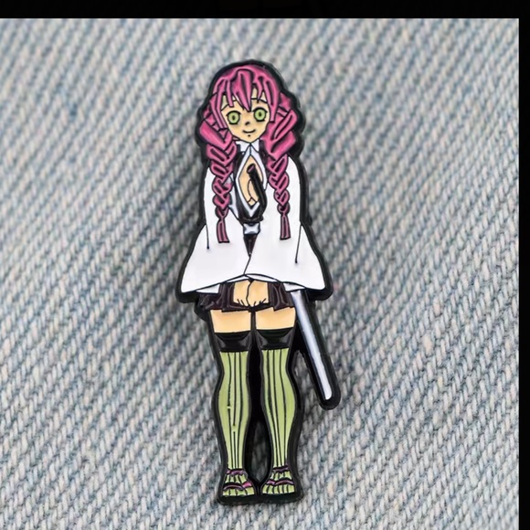 Jewelry | Mitsuri Kanroji Hashira Demon Slayer Pin | Poshmark